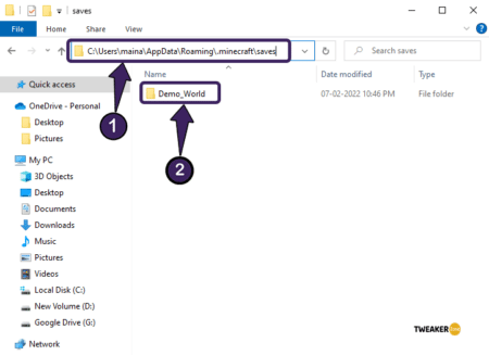 How To Find Minecraft Windows 10 Edition Folder? 2 Ways - Tweakerzone